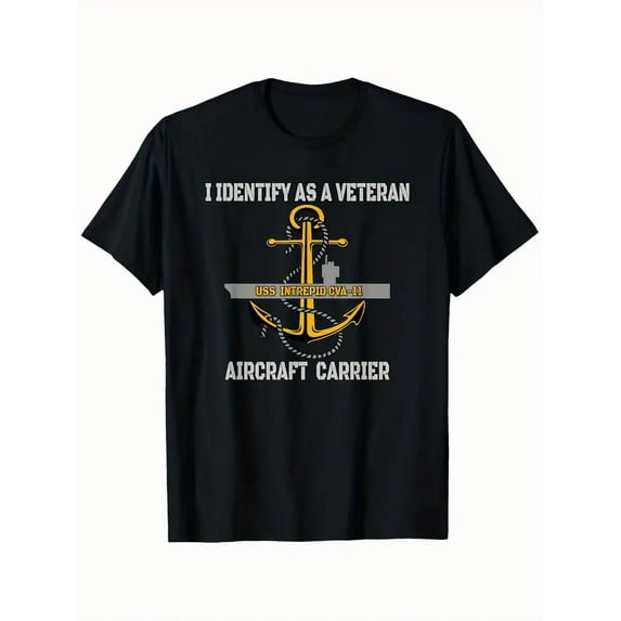 USS Intrepid CVA-11 Aircraft Carrier Veterans Sailor Grandpa T-Shirt ...