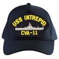 USS Intrepid CVA-11 Ships Ball Cap - Walmart.com