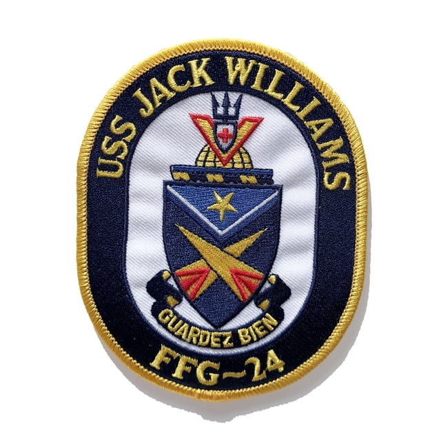 USS JACK WILLIAMS FFG-24 Patch – Sew On - Walmart Business Supplies