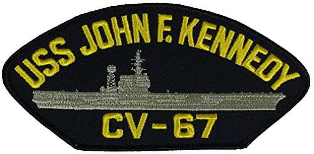 USS JOHN F. KENNEDY CV-67 PATCH - Multi-colored - Veteran Owned ...