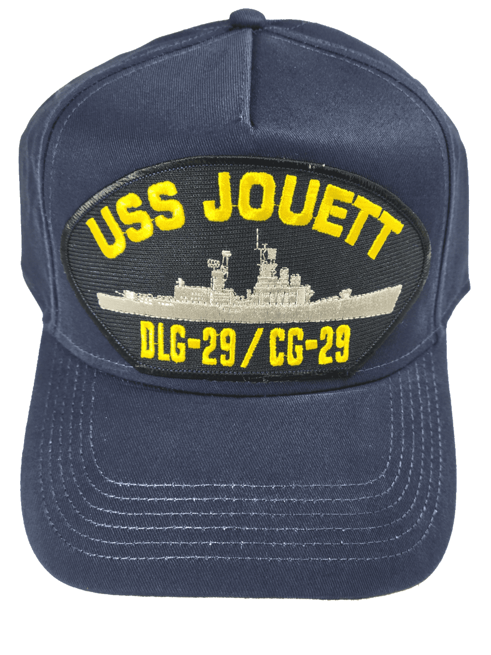 USS JOUETT DLG-29/CG-29 Ship HAT - Navy Blue - Veteran Owned Business ...