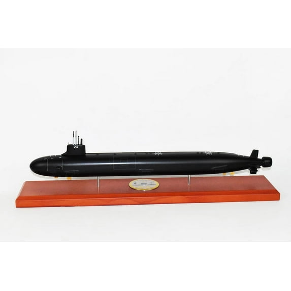 USS Jimmy Carter (SSN-23) Submarine,Navy,Scale Model,Mahogany,20 inch ...