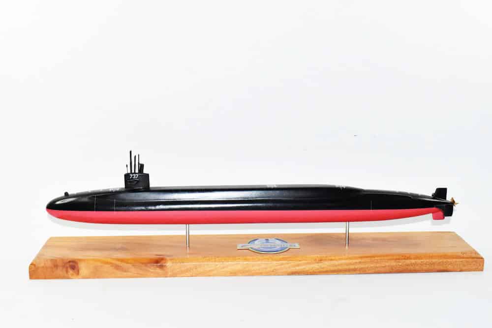 USS Kentucky SSBN-737 Submarine Model,Navy,Scale Model,Mahogany,20 inch ...