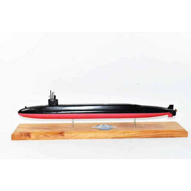 USS Kentucky SSBN-737 Submarine Model,Navy,Scale Model,Mahogany,20 inch ...