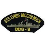 USS LYNDE MCCORMICK DDG-8 PATCH USN NAVY SHIP CHARLES ADAMS CLASS ...