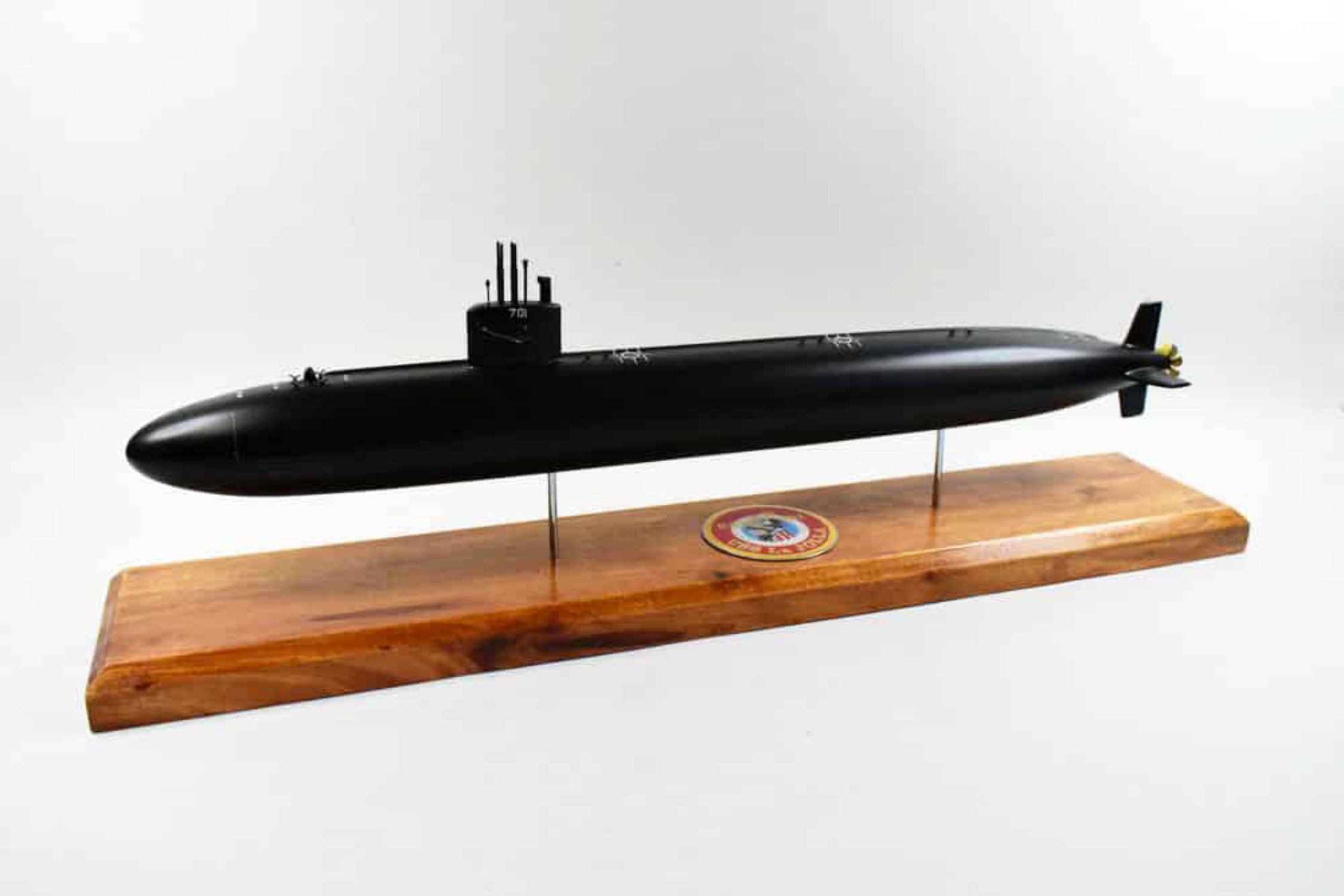 USS La Jolla SSN-701 Flt I Black Hull Submarine Model - Walmart.com