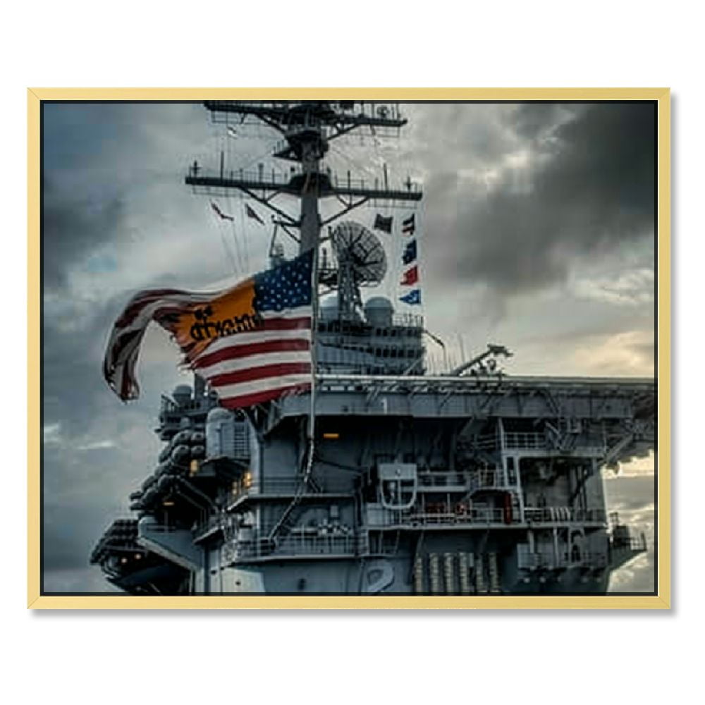 USS Lincoln Canvas Print Ship Picture Print Bedroom Decor s - Walmart.com