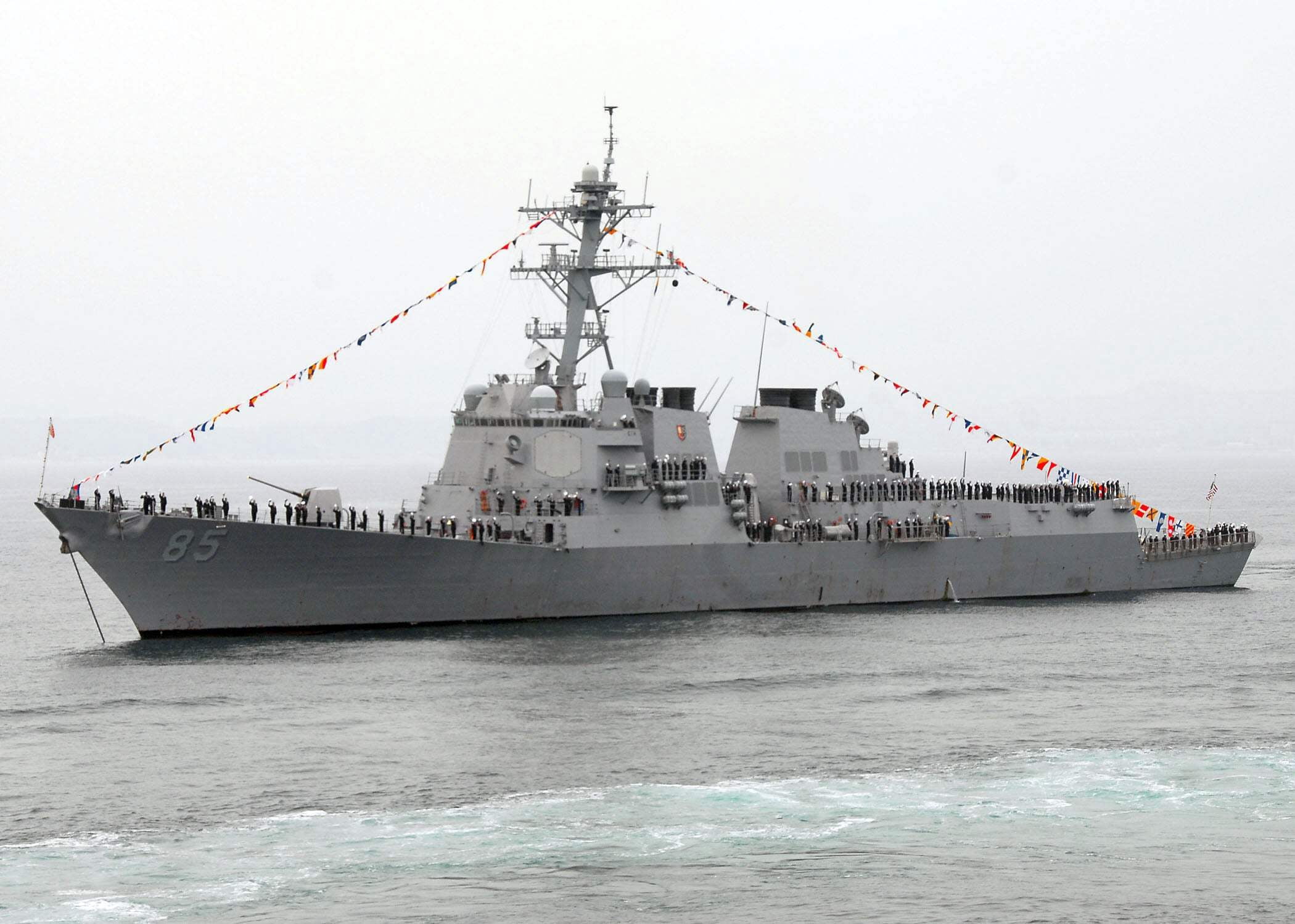 Uss Mccampbell Destroyer Ship Glossy Poster Picture Photo Print Banner ...