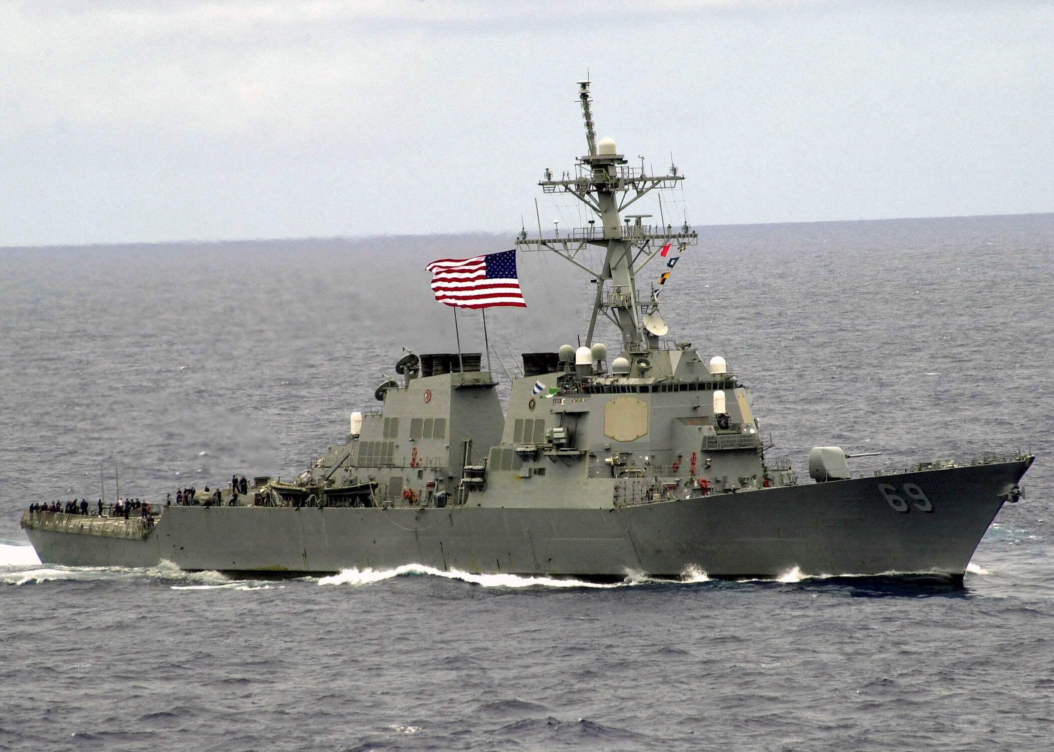 Uss Milius Destroyer Navy Ship Glossy Poster Picture Photo Print Banner ...