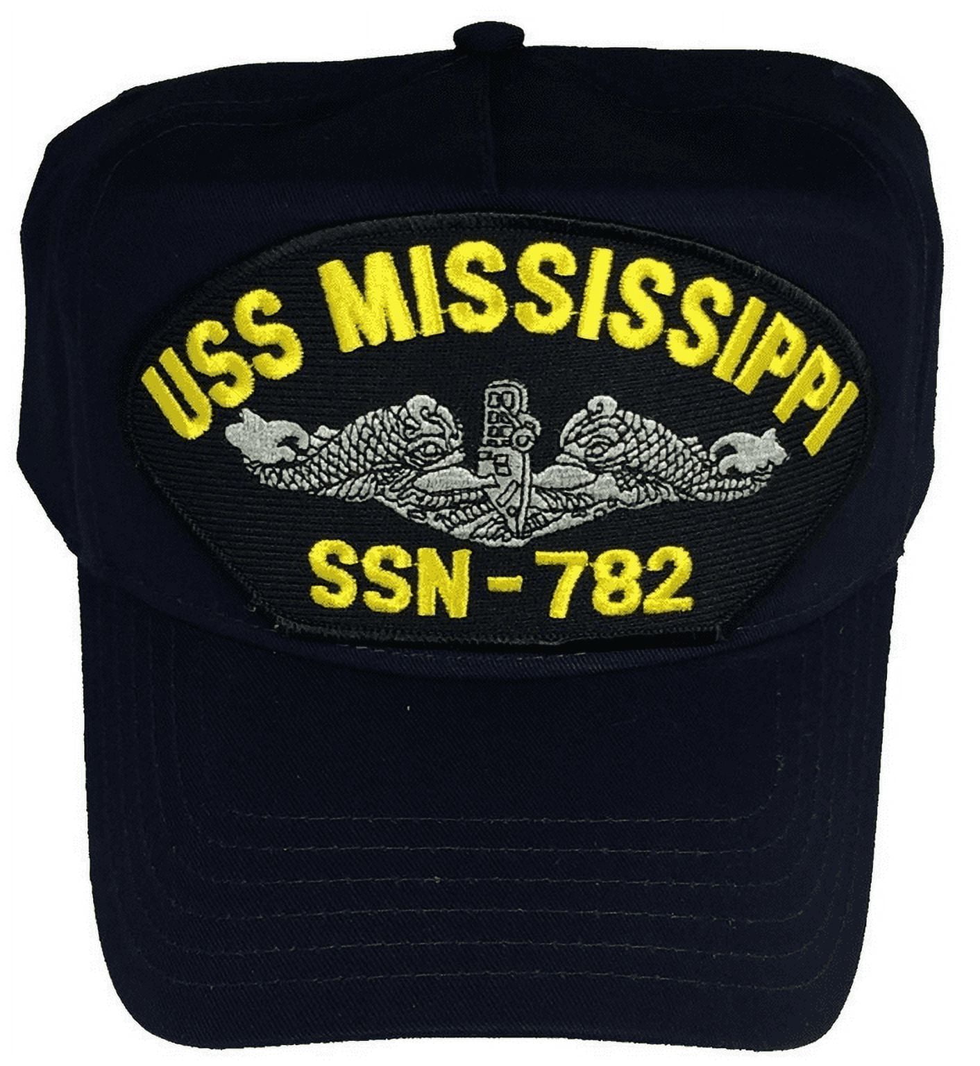 USS MISSISSIPPI SSN-782 HAT USN NAVY SHIP SUBMARINE VIRGINIA CLASS SUB ...