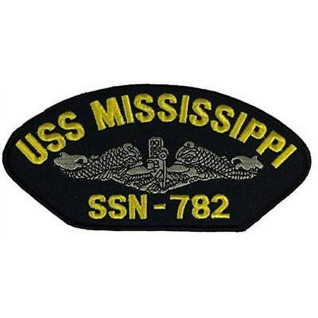 USS MISSISSIPPI SSN-782 PATCH USN NAVY SHIP SUBMARINE VIRGINIA CLASS ...
