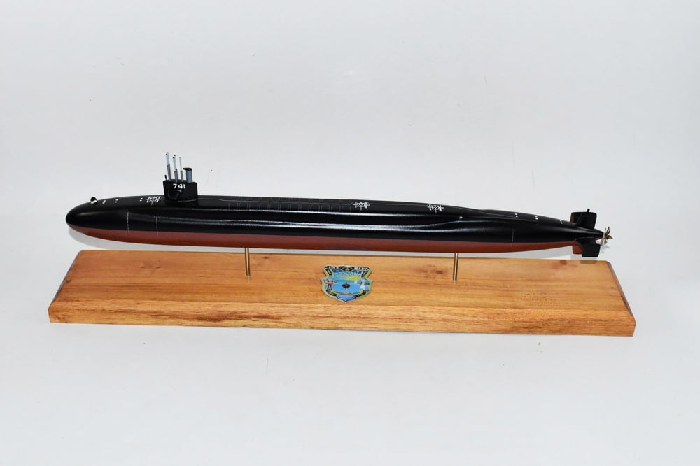 USS Maine SSBN-741 Submarine Model,Navy,Scale Model,Mahogany,20 inch ...