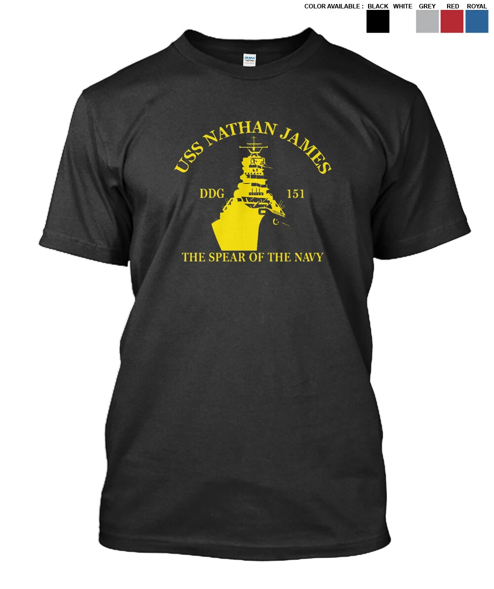 USS Nathan James DDG 151 The Last Ship Film TV Logo MAN WOMAN T-Shirt S ...