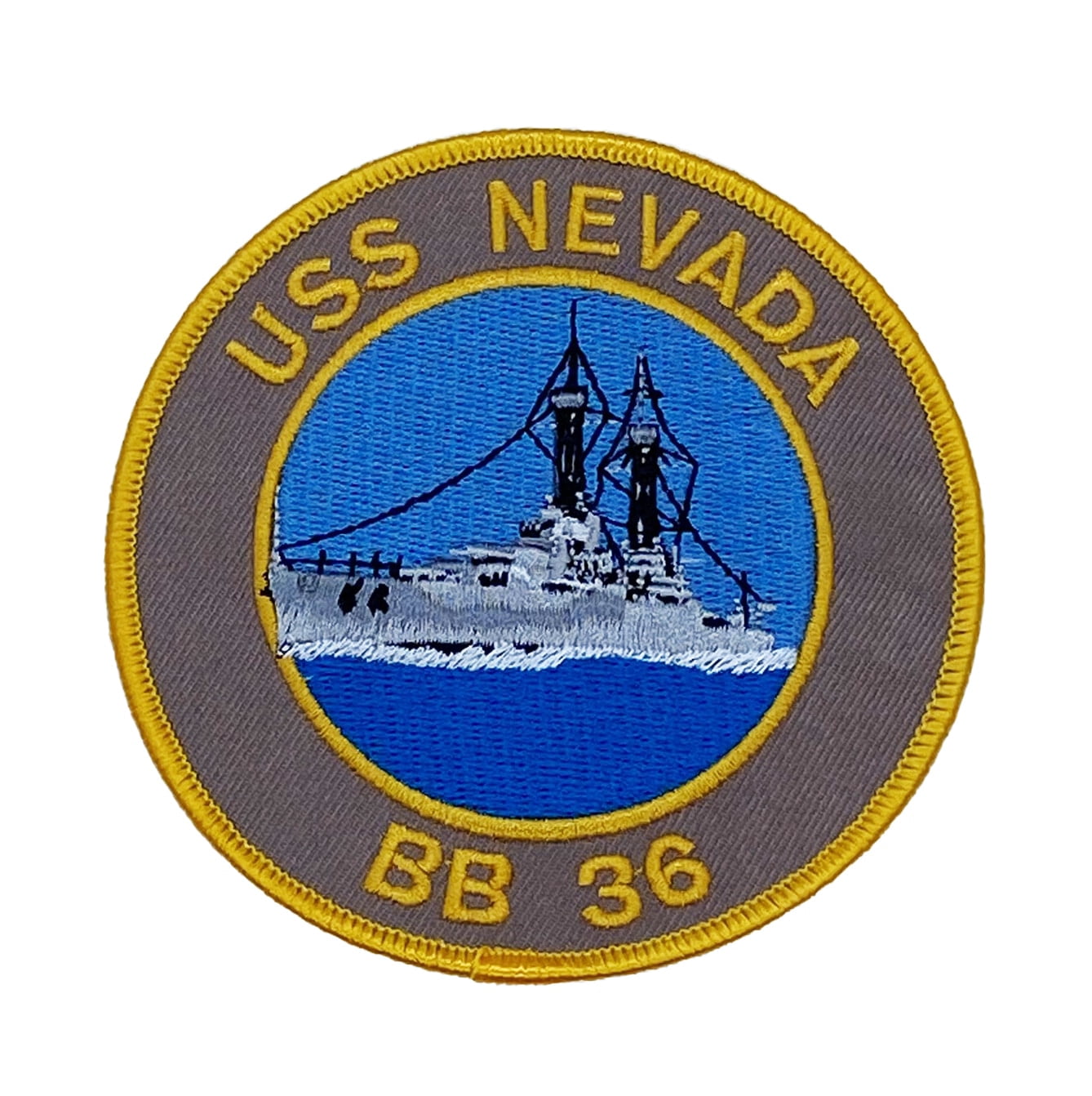 USS Nevada BB-36 Patch – Plastic Backing - Walmart.com