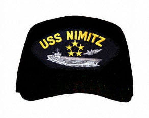 USS Nimitz with 5 Stars Ships Ball Cap - Walmart.com