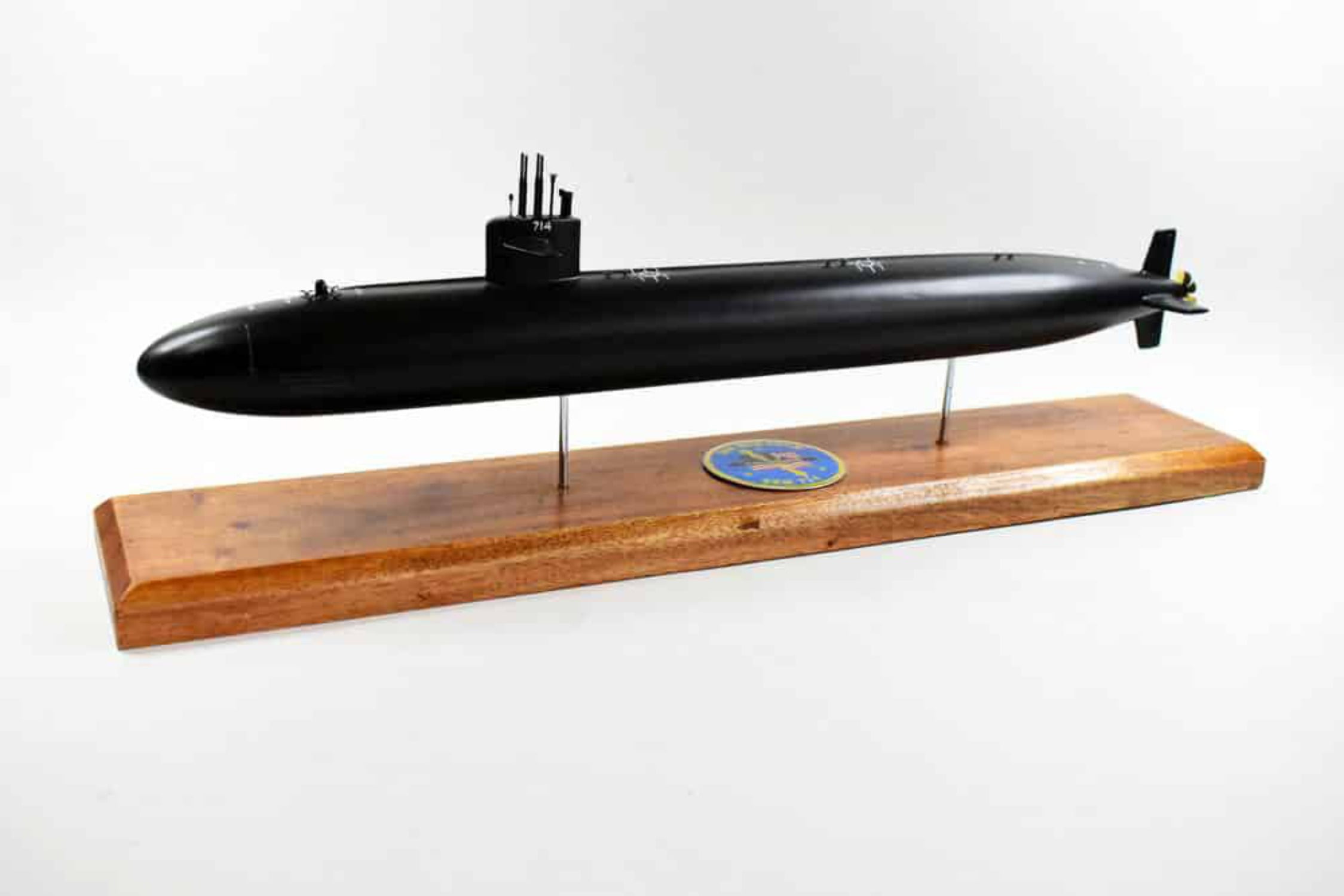 USS Norfolk (SSN-714) FLT I Black Hull Submarine Model,Navy,Scale Model ...