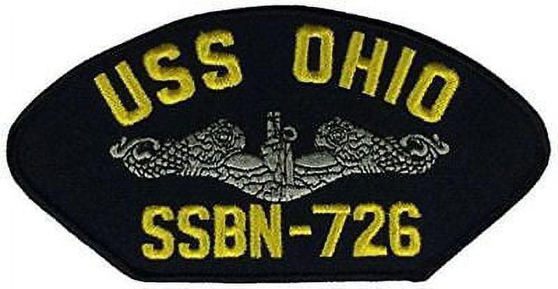 USS OHIO SSBN-726 PATCH USN NAVY SHIP SUBMARINE ALWAYS FIRST NUCLEAR ...