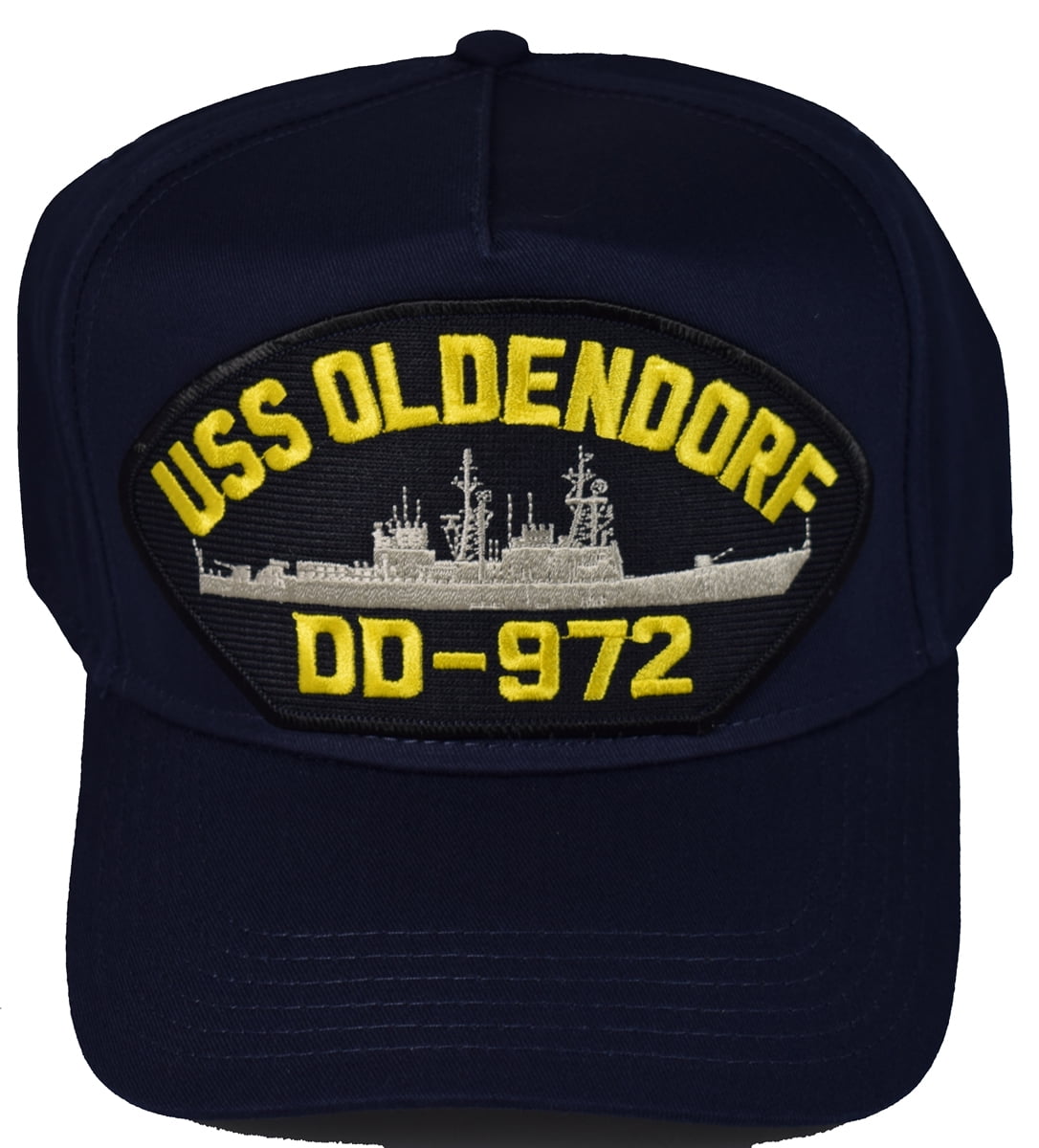 USS OLDENDORF DD-972 SHIP HAT - NAVY BLUE - Veteran Owned Business ...