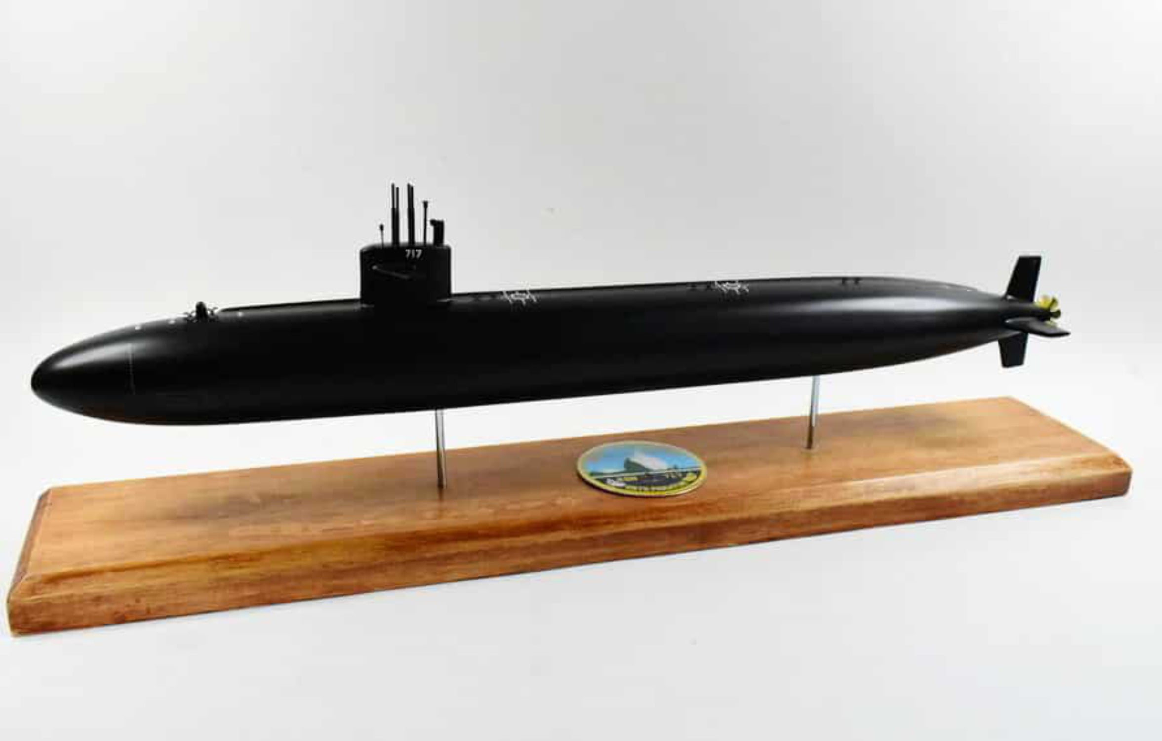USS Olympia (SSN-717) FLT I Black Hull Submarine Model,Navy,Scale Model ...