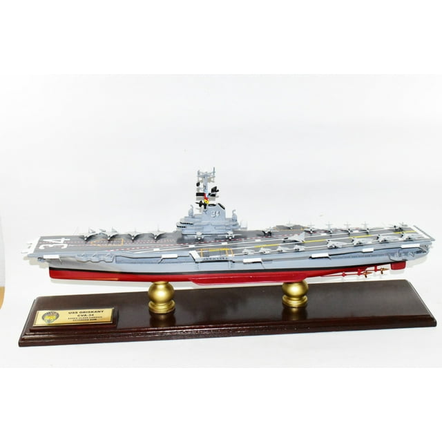 USS Oriskany CVA-34 Aircraft Carrier Model,Navy,Scale Model,Mahogany ...