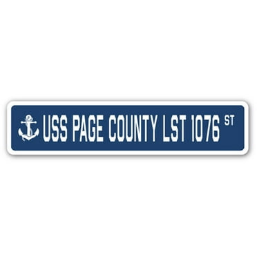 USS BRUNSWICK ATS 3 Street Sign us navy ship veteran sailor gift ...