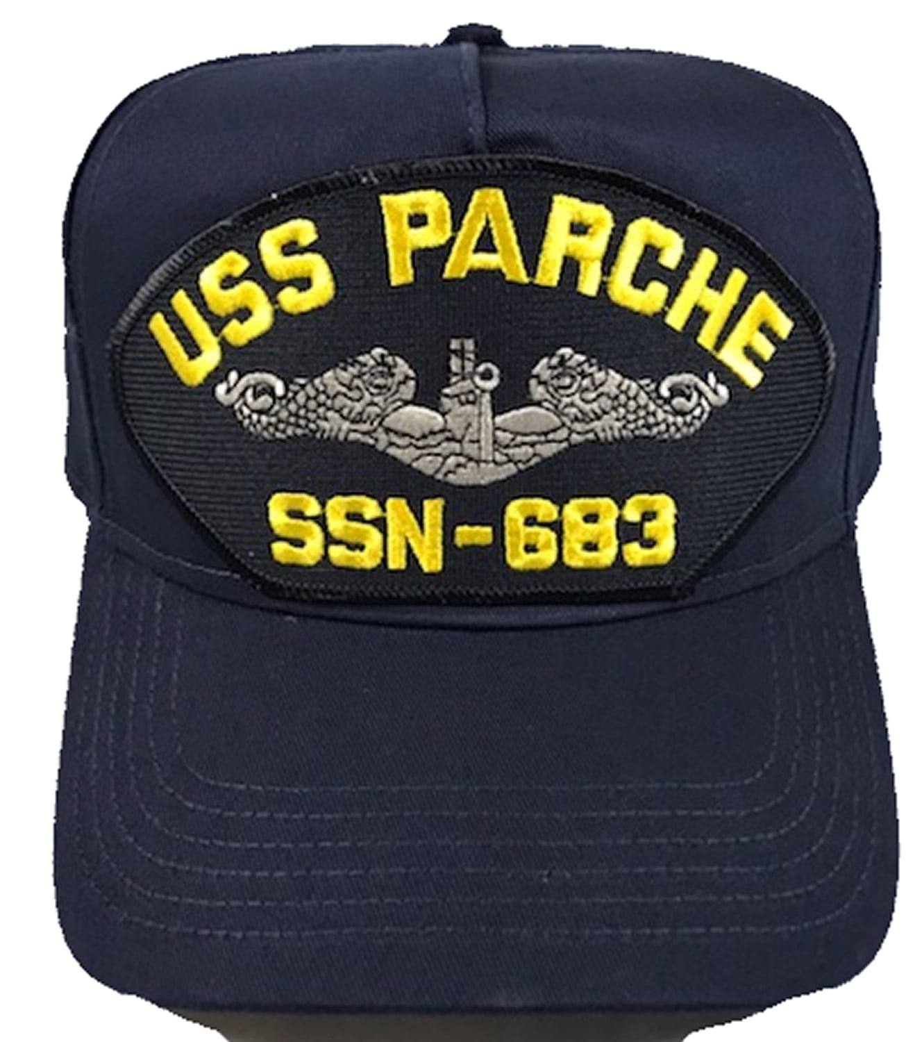 USS PARCHE SSN-683 Ship HAT - Navy Blue - Veteran Owned Business ...