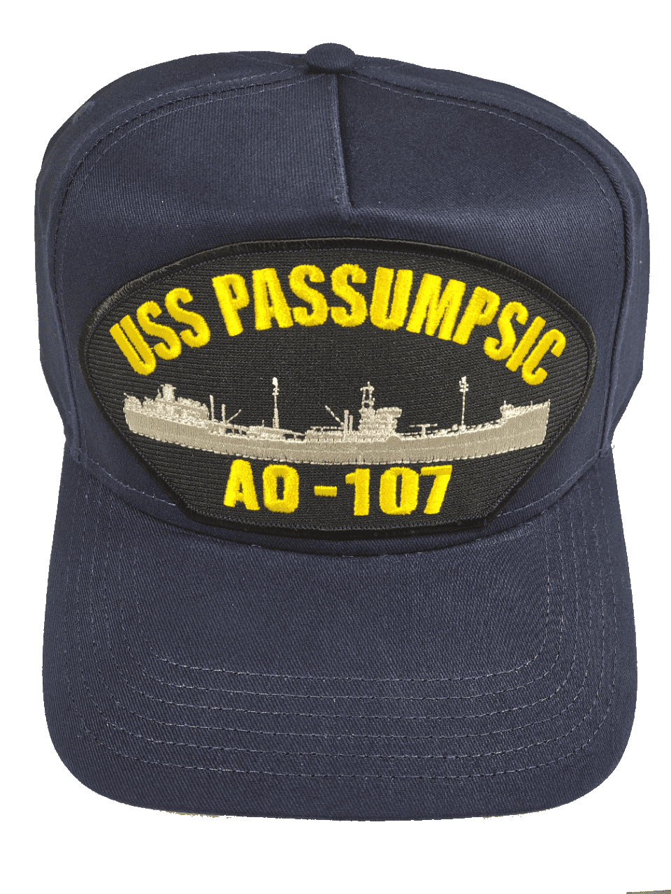 USS PASSUMPSIC AO-107 Ship HAT - Navy Blue - Veteran Owned Business ...