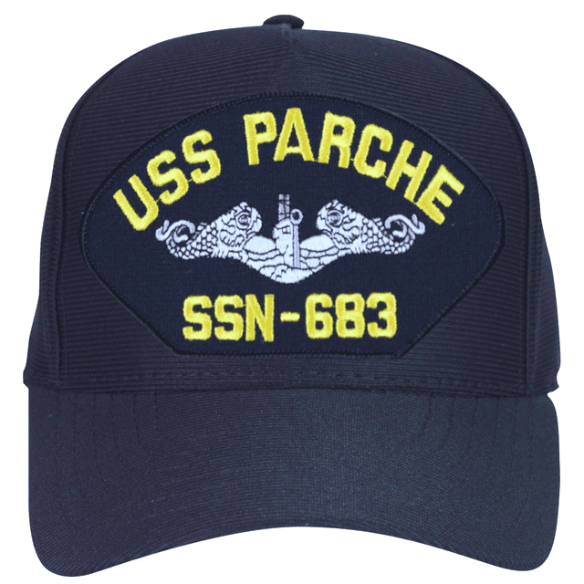 USS Parche SSN-683 ( Silver Dolphins ) Submarine Enlisted Cap - Walmart.com