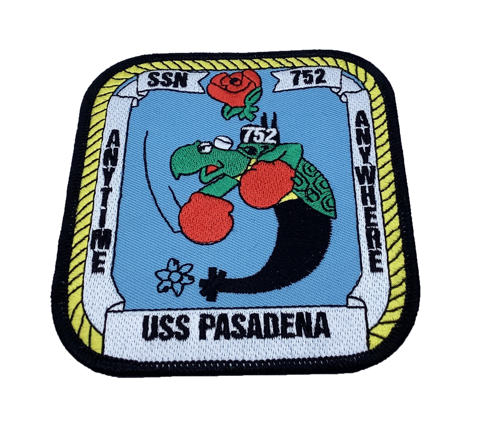 USS Pasadena SSN-752 Patch – Plastic Backing - Walmart.com