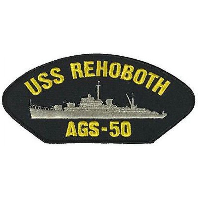USS REHOBOTH AGS-50 PATCH USN NAVY SHIP SEAPLANE TENDER SURVEY ...