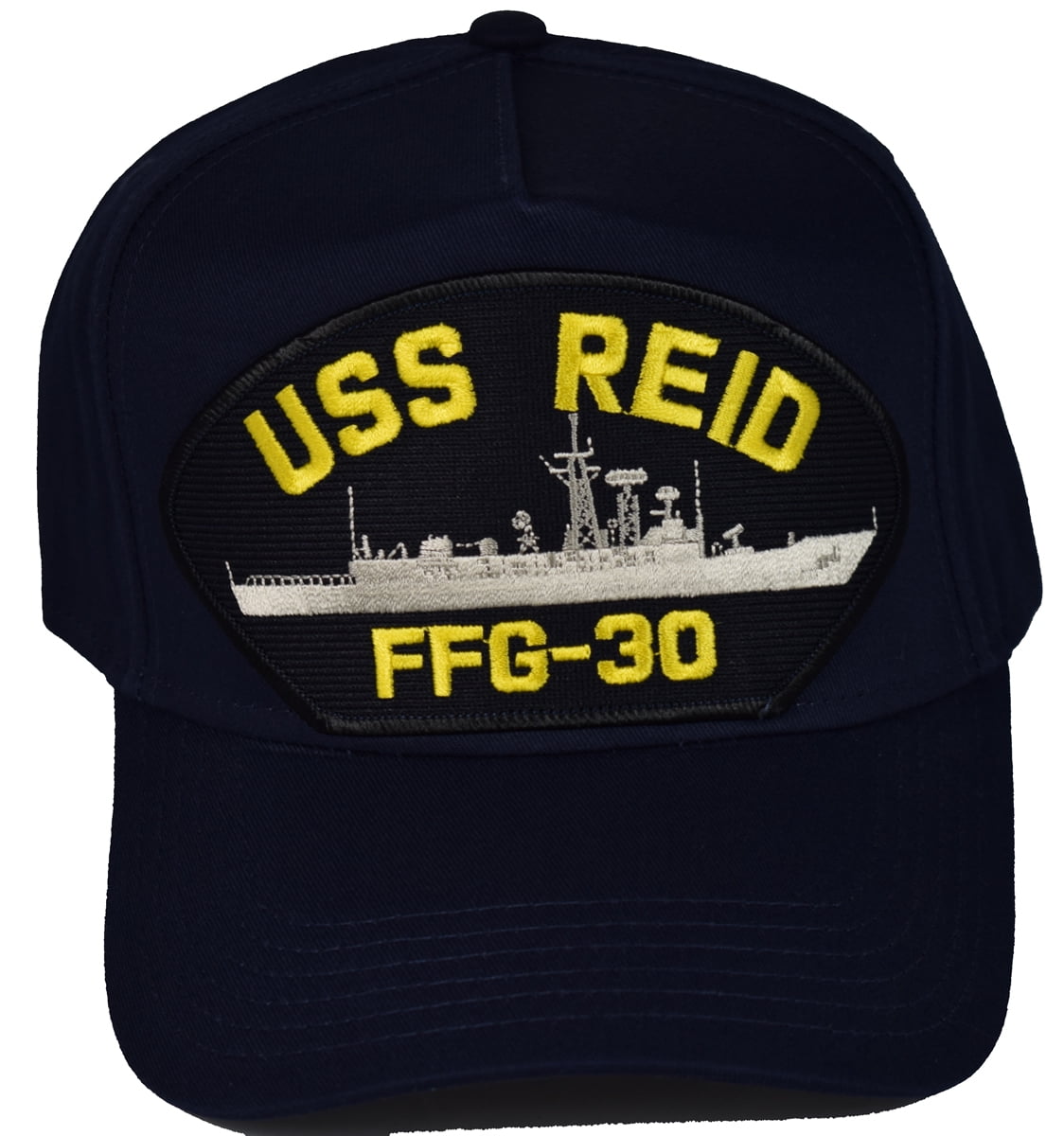 USS REID FFG-30 SHIP HAT - NAVY BLUE - Veteran Owned Business - Walmart.com