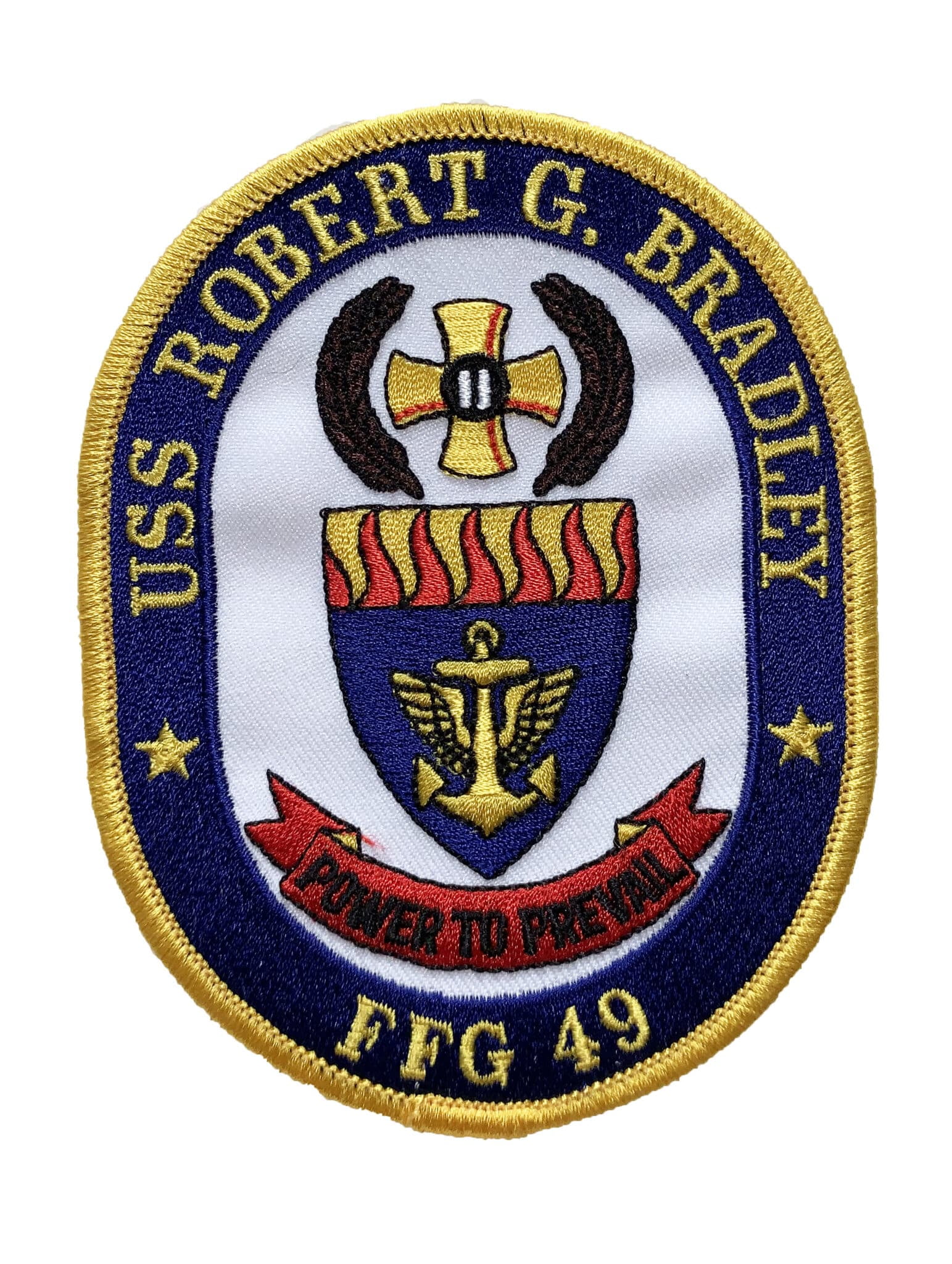 USS ROBERT G. BRADLEY FFG-49 Patch – Sew On - Walmart.com