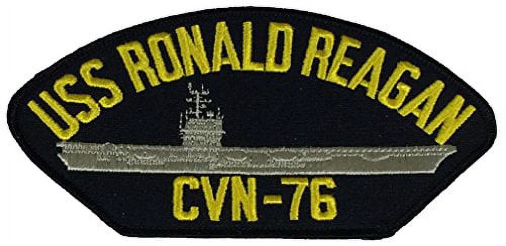 USS RONALD REAGAN CVN-76 PATCH - Multi-colored - Veteran Owned Business ...