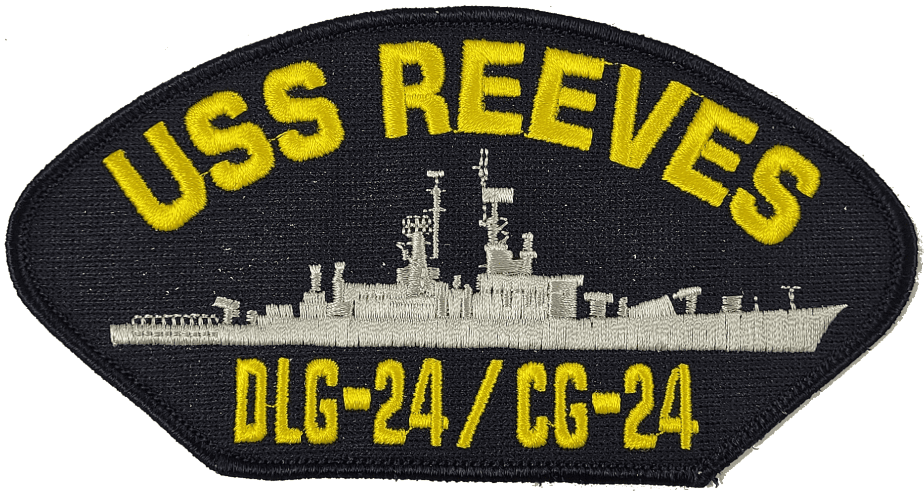 USS Reeves DLG-24/CG-24 Ship Patch - Great Color - Veteran Owned ...