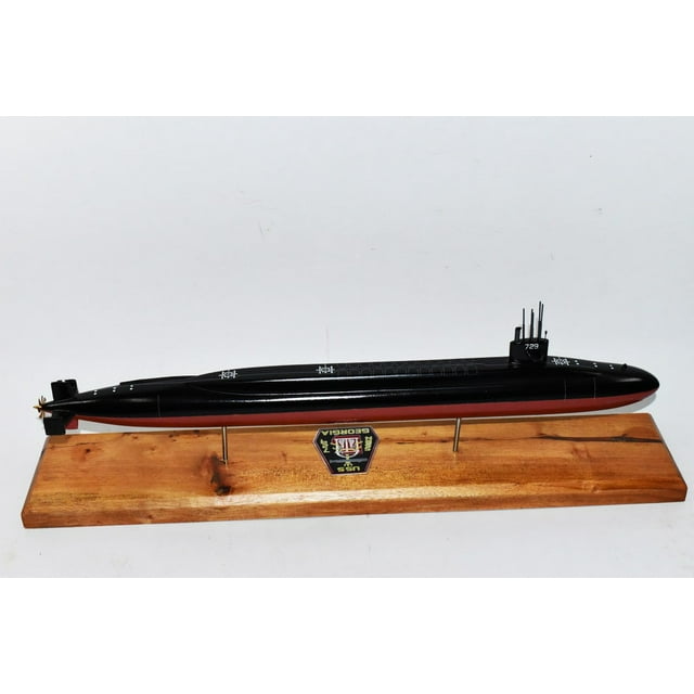 Handcrafted 20-inch USS Rhode Island SSBN-740 Ohio Class Submarine ...