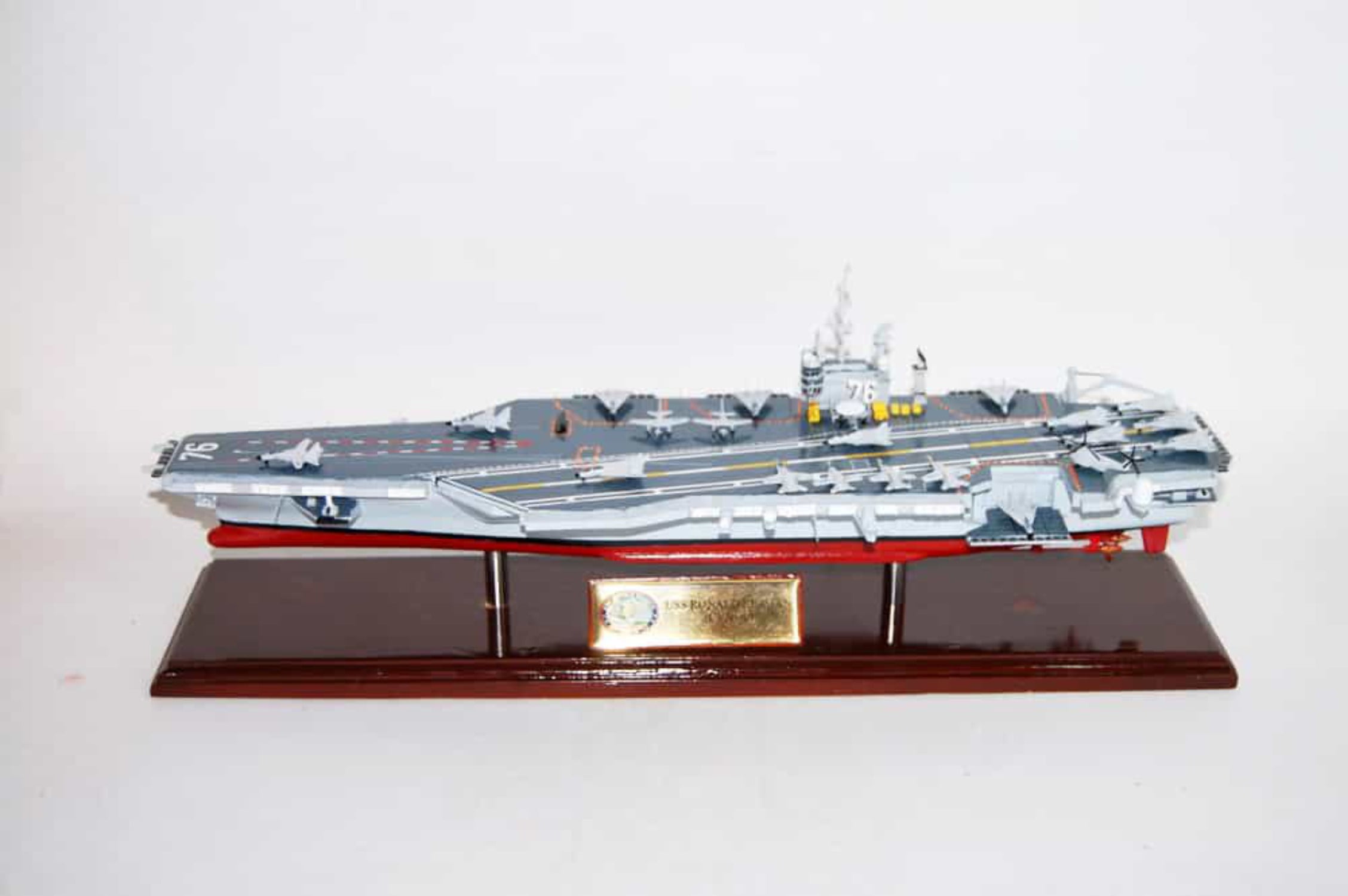 USS Ronald Reagan (CVN-76) Aircraft Carrier Model,Navy,Scale Model ...