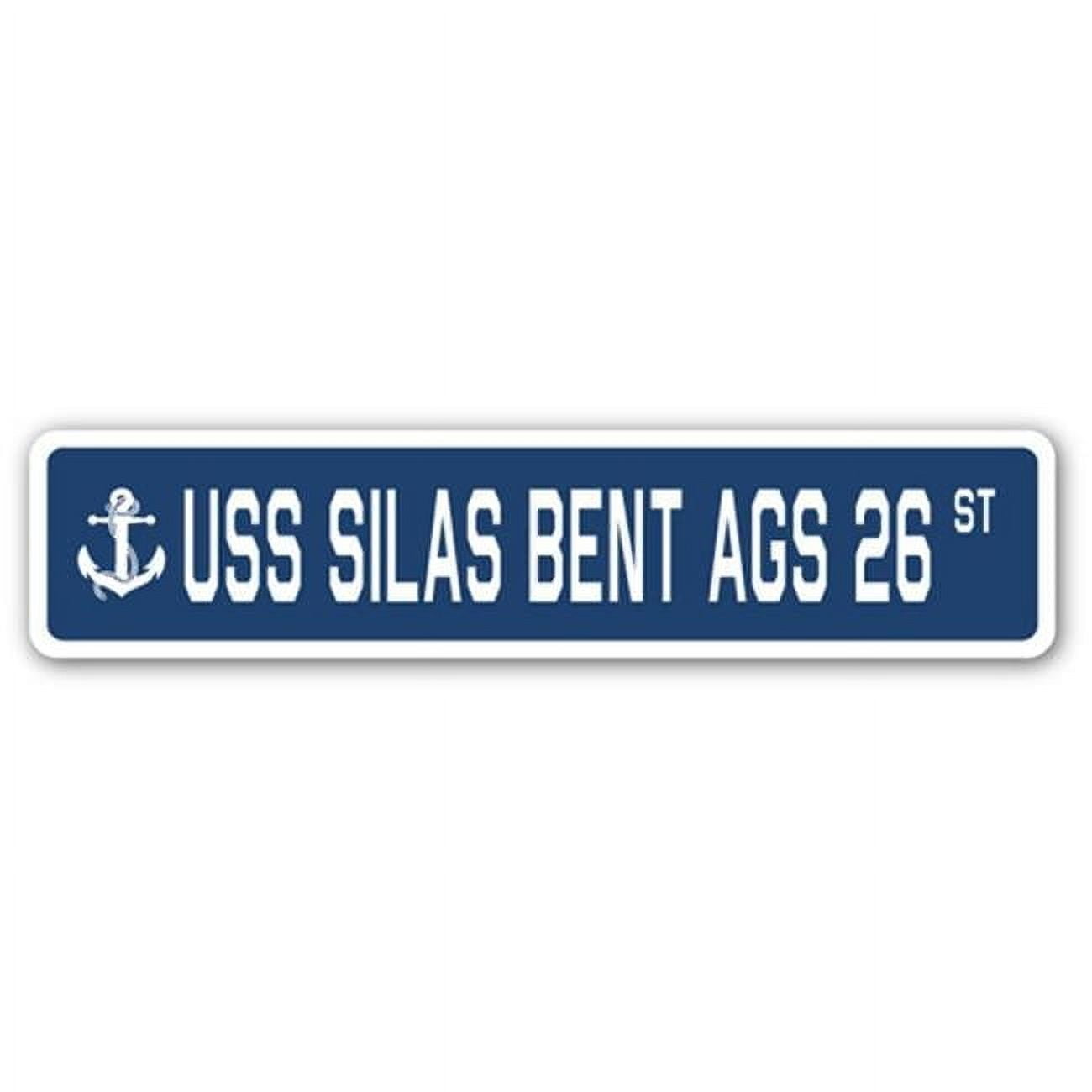 USS SILAS BENT AGS 26 Street Sign us navy ship veteran sailor gift ...