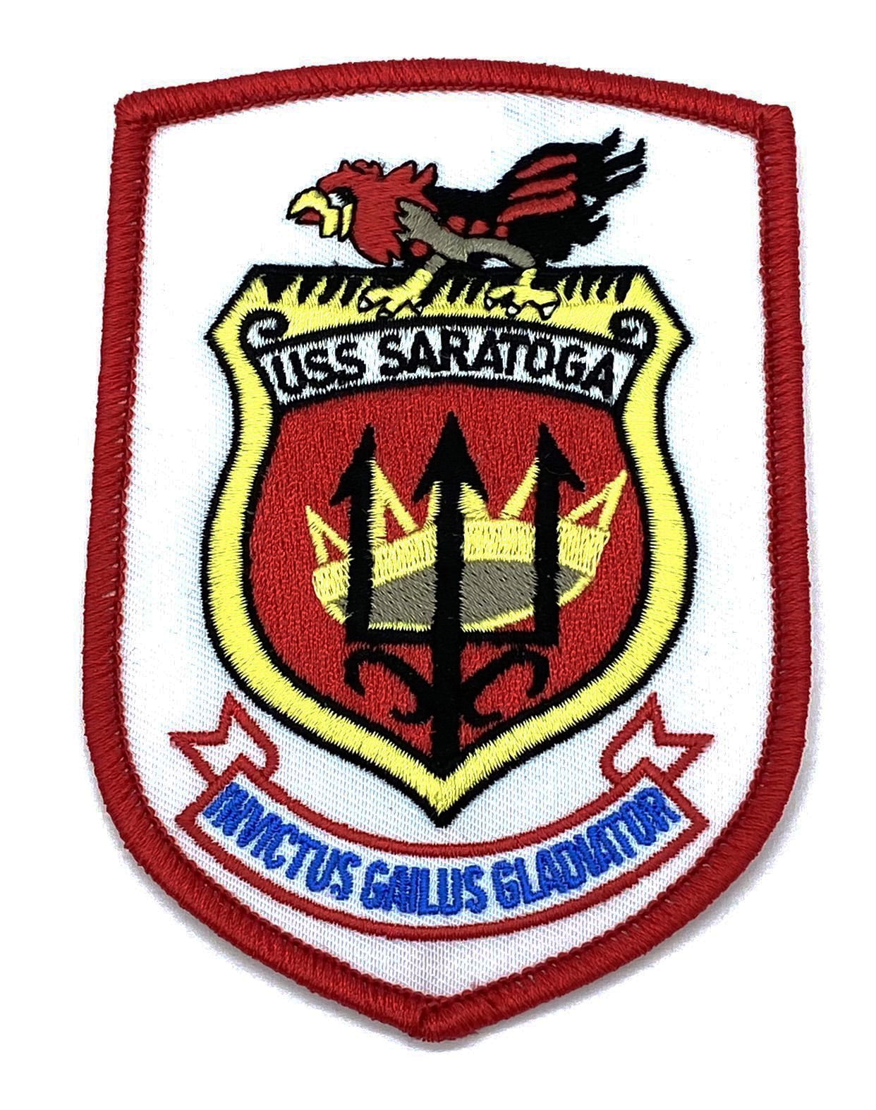 USS Saratoga Patch – Hook and Loop, 4.5" - Walmart.com