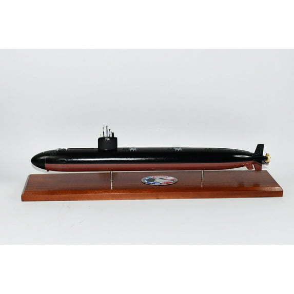 USS Scranton SSN-756 Submarine,Navy,Scale Model,Mahogany,20 inch,LA ...