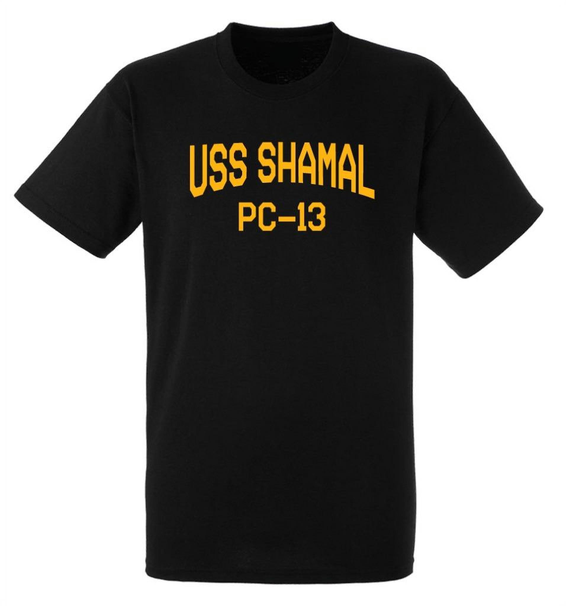 USS Shamal PC-13 Cyclone Patrol Boat Naval Warship Short Sleeve Tee ...