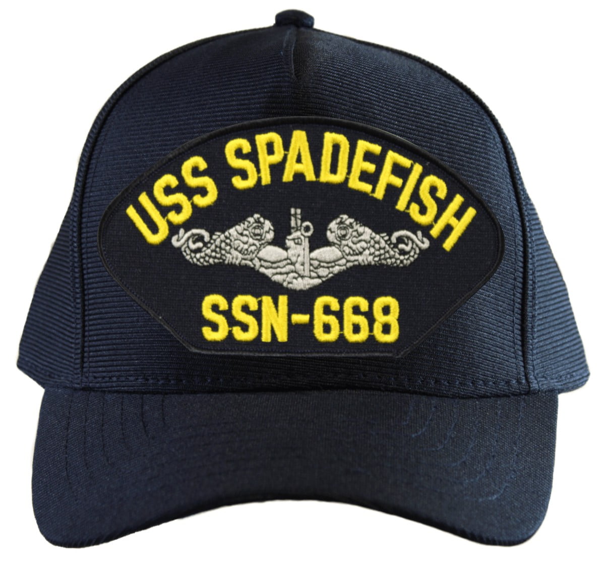 USS Spadefish SSN-668 ( Silver Dolphins ) Submarine Enlisted Cap ...