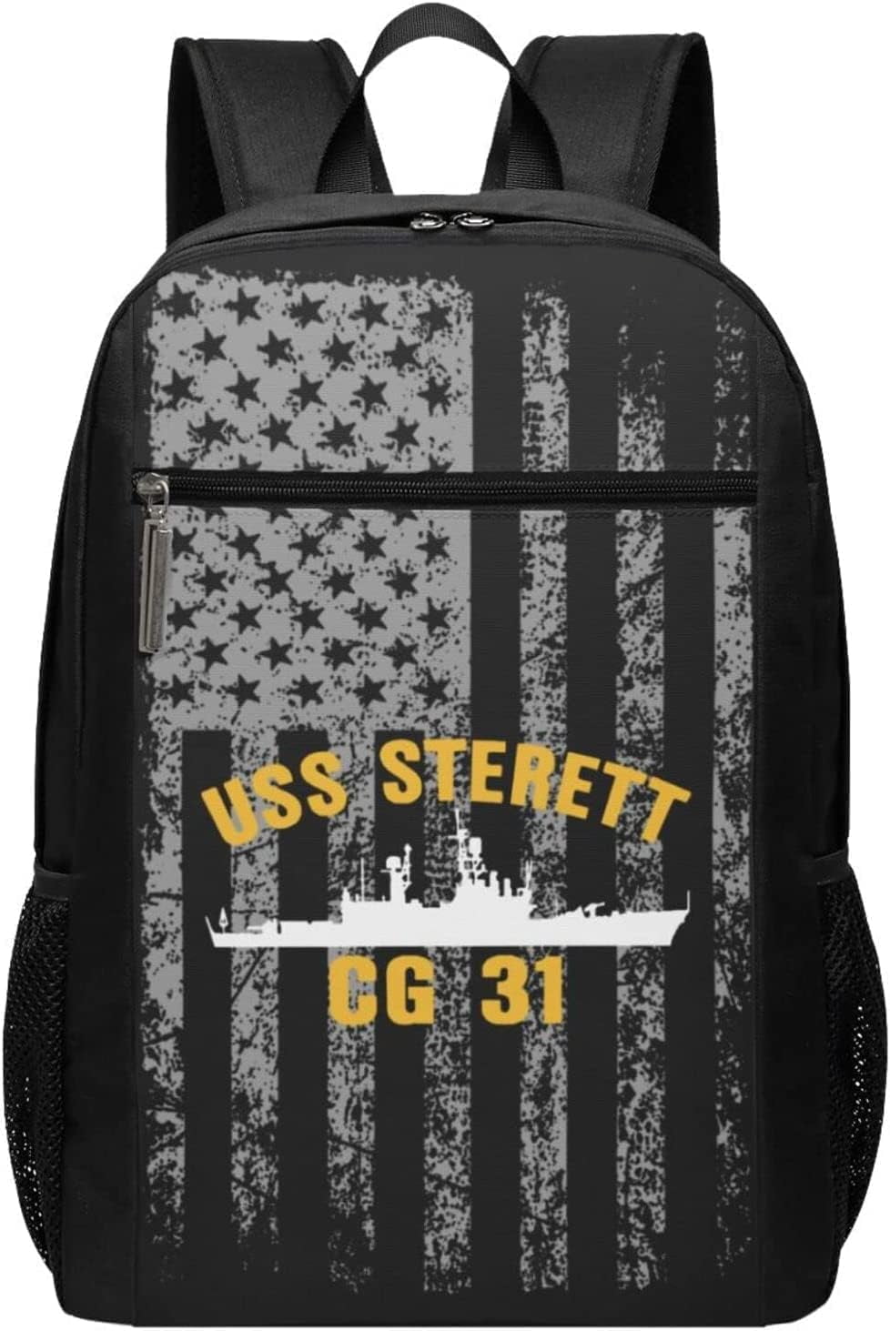 USS Sterett Cg-31 Dlg-31 Backpack, School, Travel, Sport, Work, Bookbag ...