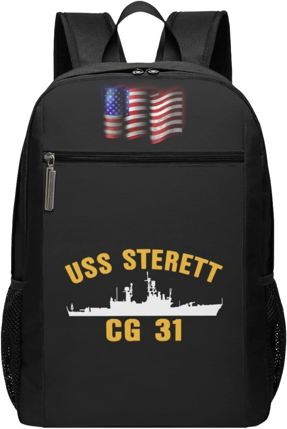 USS Sterett Cg-31 Dlg-31 Backpack, School, Travel, Sport, Work, Bookbag ...