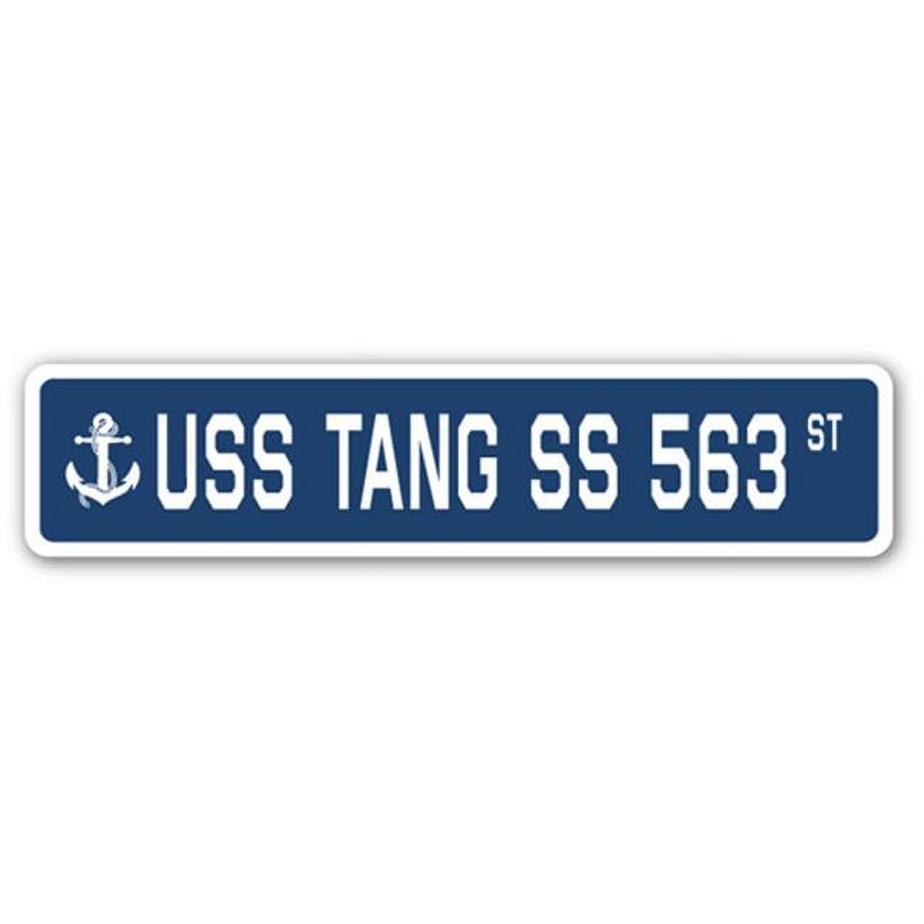 USS TANG SS 563 Street Sign us navy ship veteran sailor gift - Walmart.com