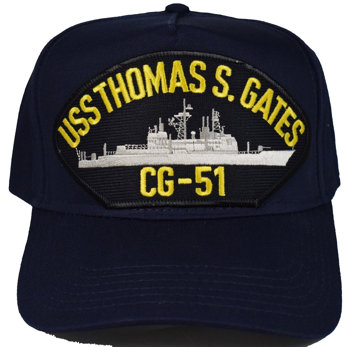 USS THOMAS S.GATES CG-51 HAT - NAVY BLUE - Veteran Owned Business ...