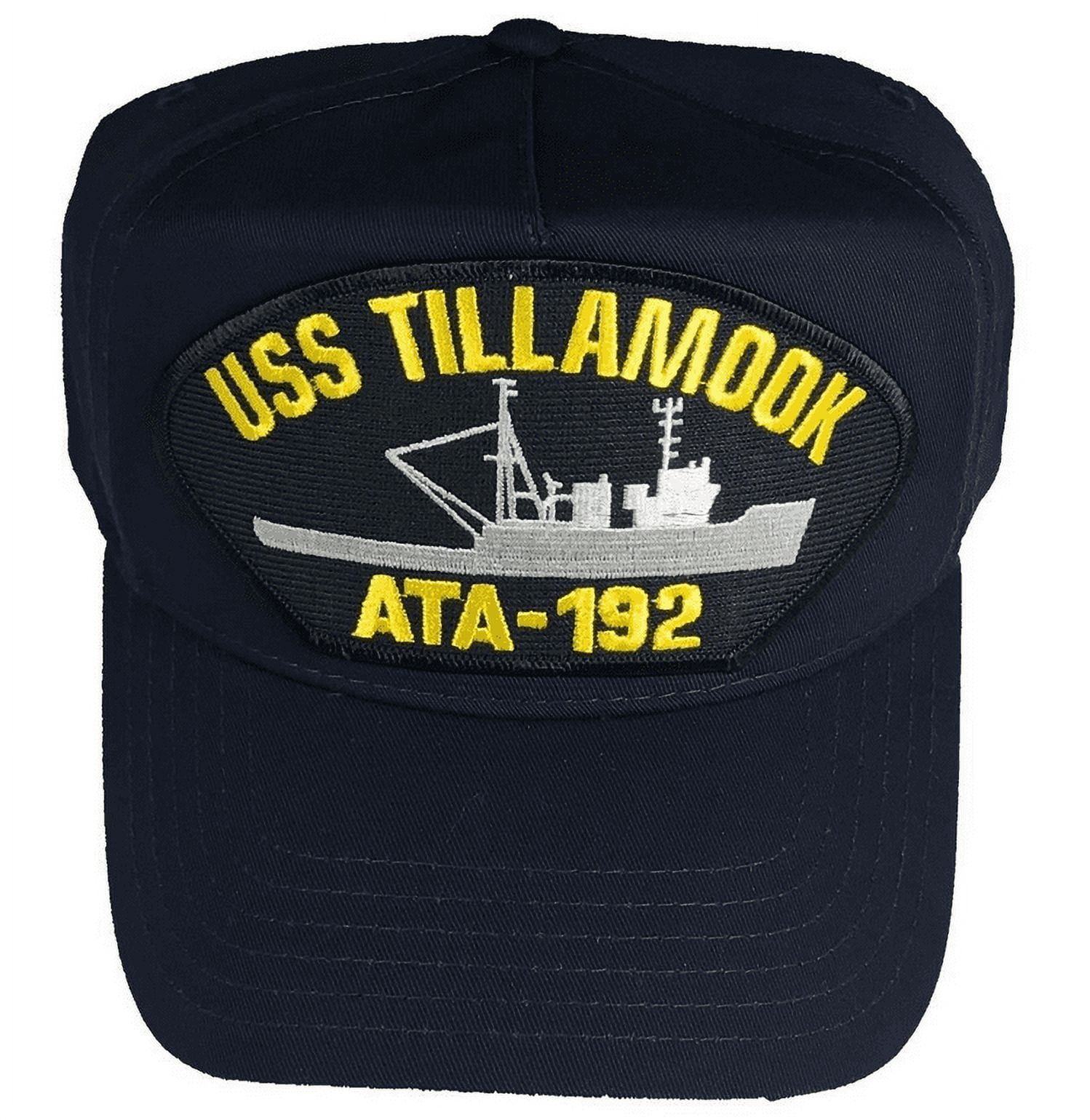 USS TILLAMOOK ATA-192 HAT CAP USN NAVY SHIP TUG BOAT - Walmart.com