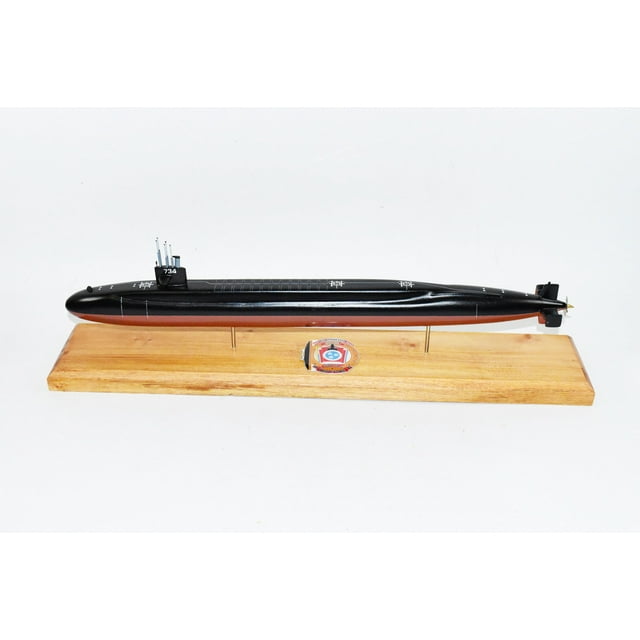 USS Tennessee SSBN-734 Submarine Model,Navy,Scale Model,Mahogany,20 ...