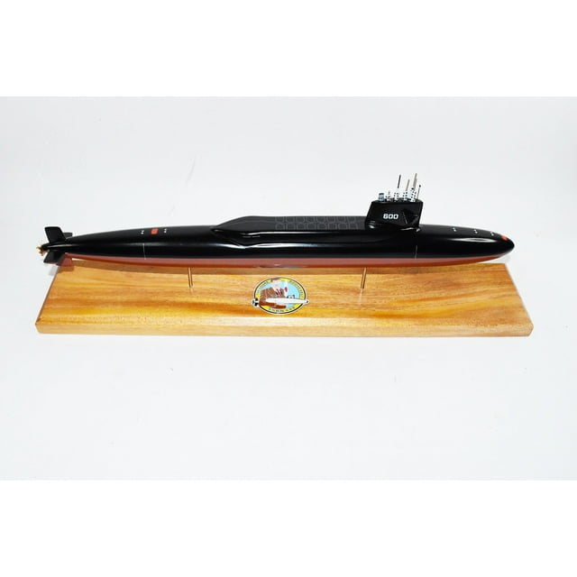 USS Theodore Roosevelt SSBN-600 Submarine,Navy,Scale Model,Mahogany,20 ...