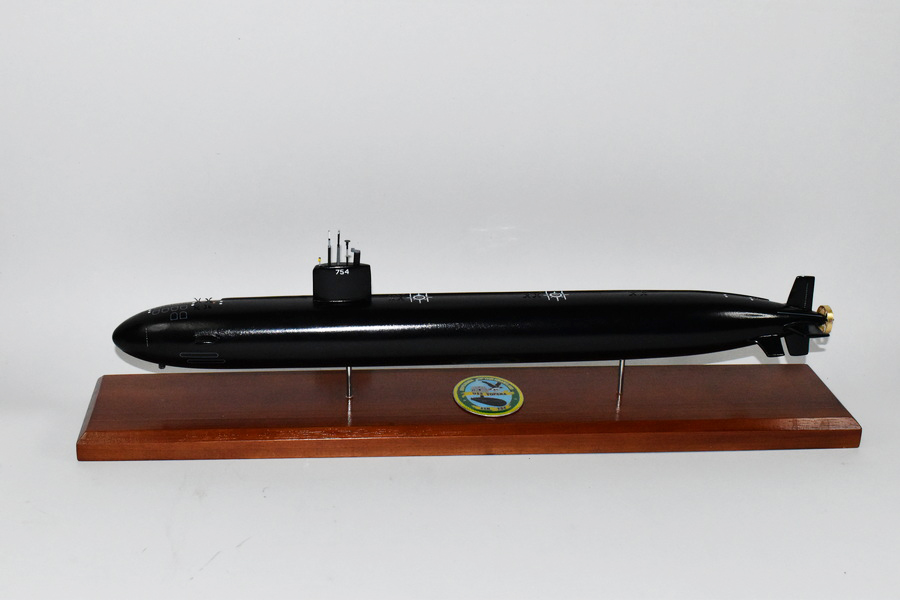 USS Topeka SSN-754 (Black Hull) Submarine Model,Navy,Scale Model ...