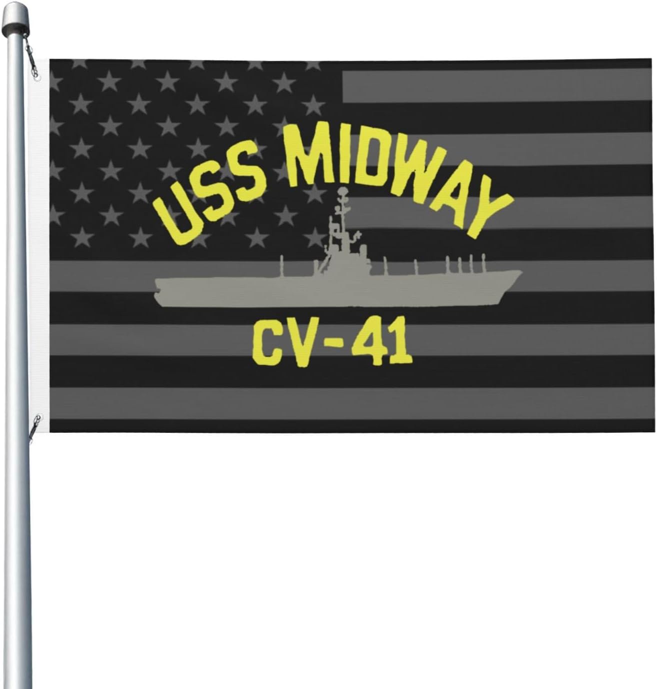 USS Vulcan Ar 5 American Commemorative Ative Foot Flag Outdoor Garden ...
